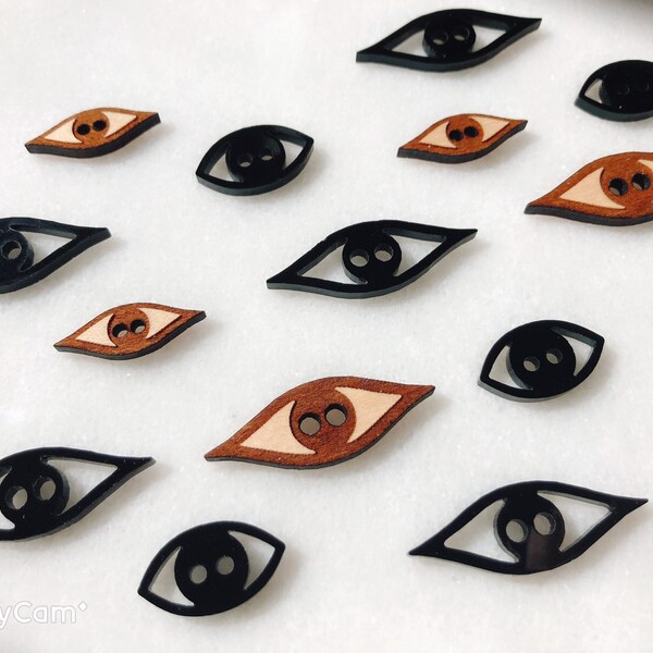 Eye Button - Etsy