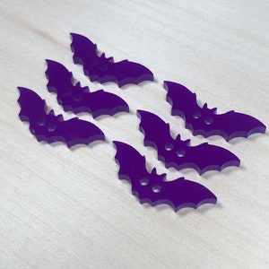 Bat Buttons - Etsy