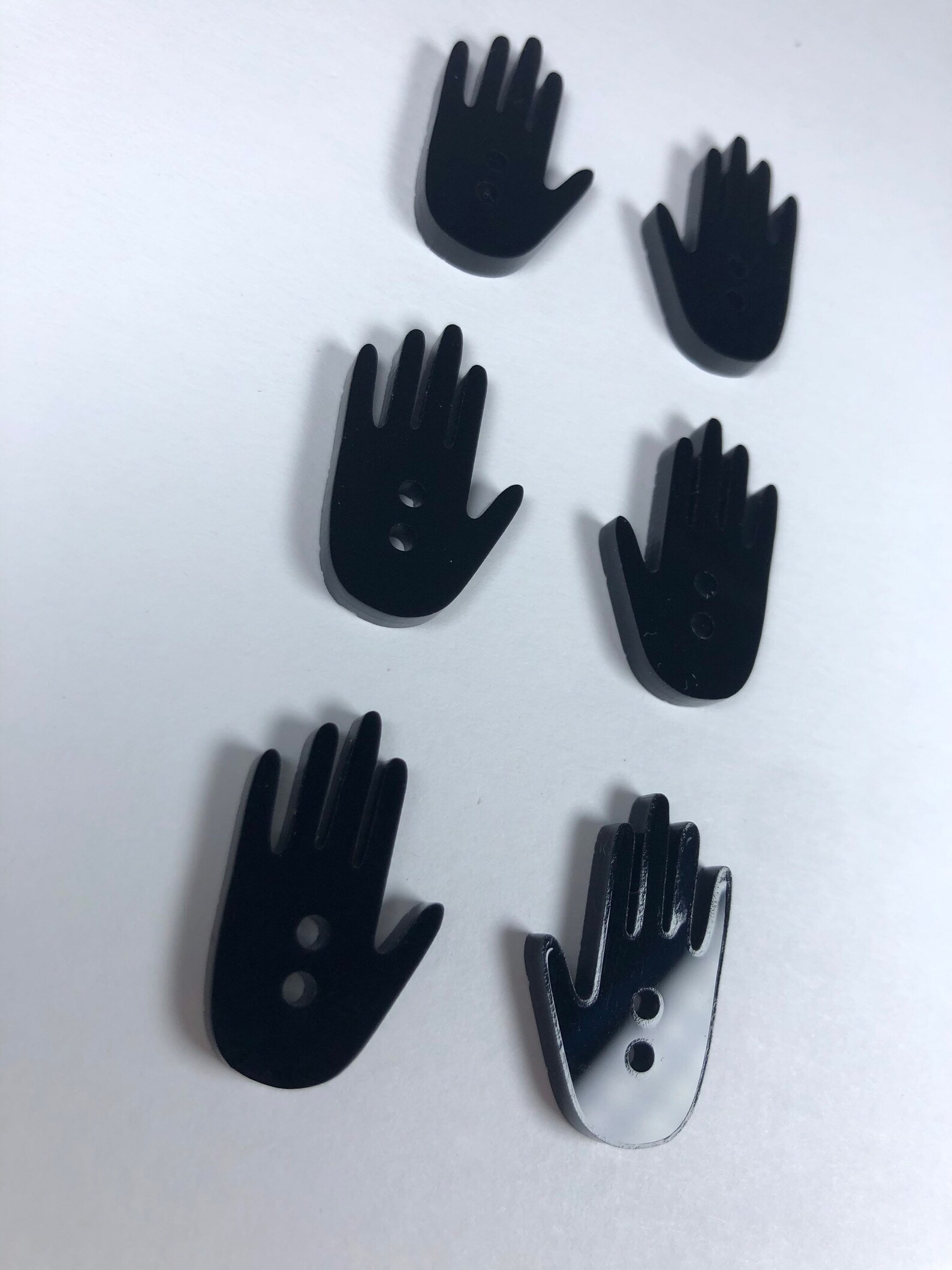 Hand Buttons - Etsy