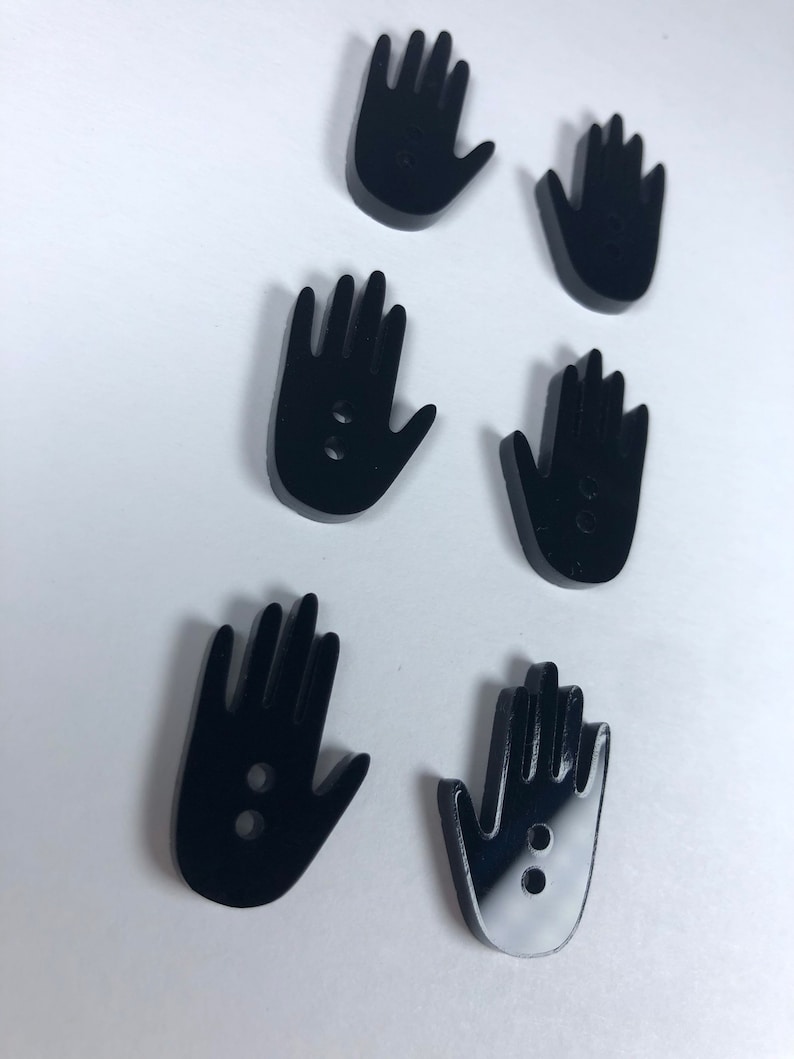 Hand Buttons - Etsy