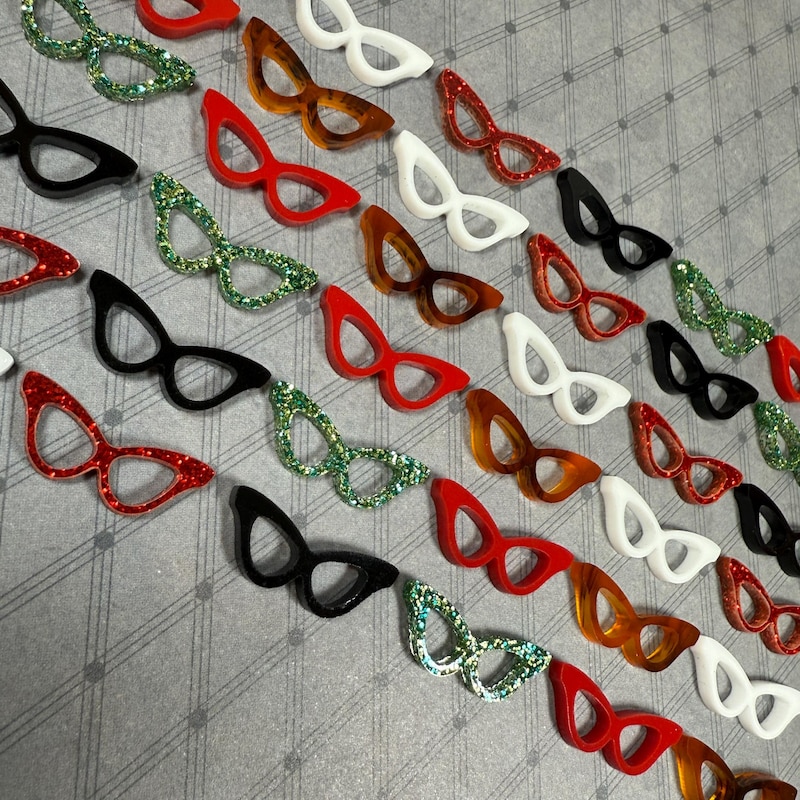 Eye Glasses Buttons - Etsy