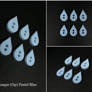 Rain Drop Buttons - Etsy