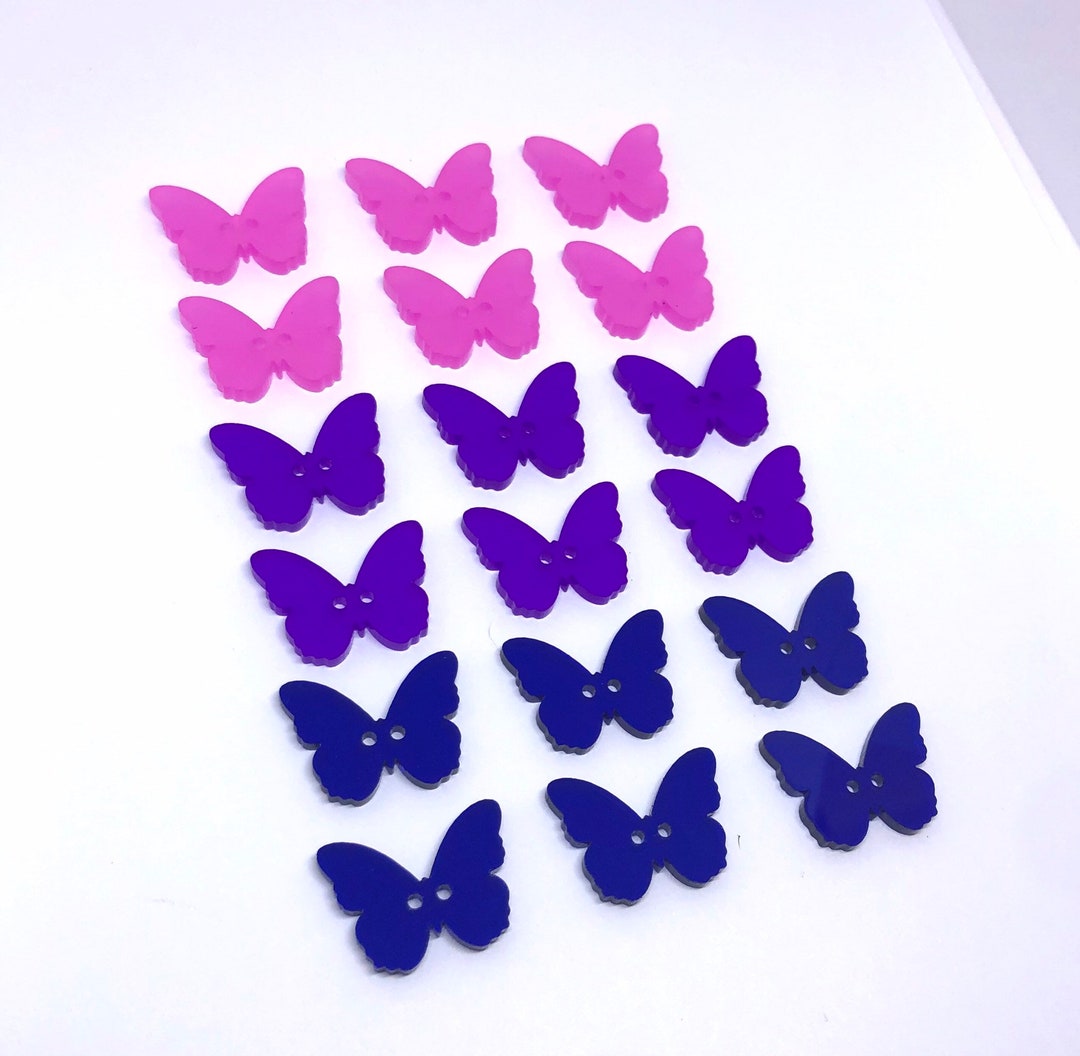 Butterfly Buttons - Etsy