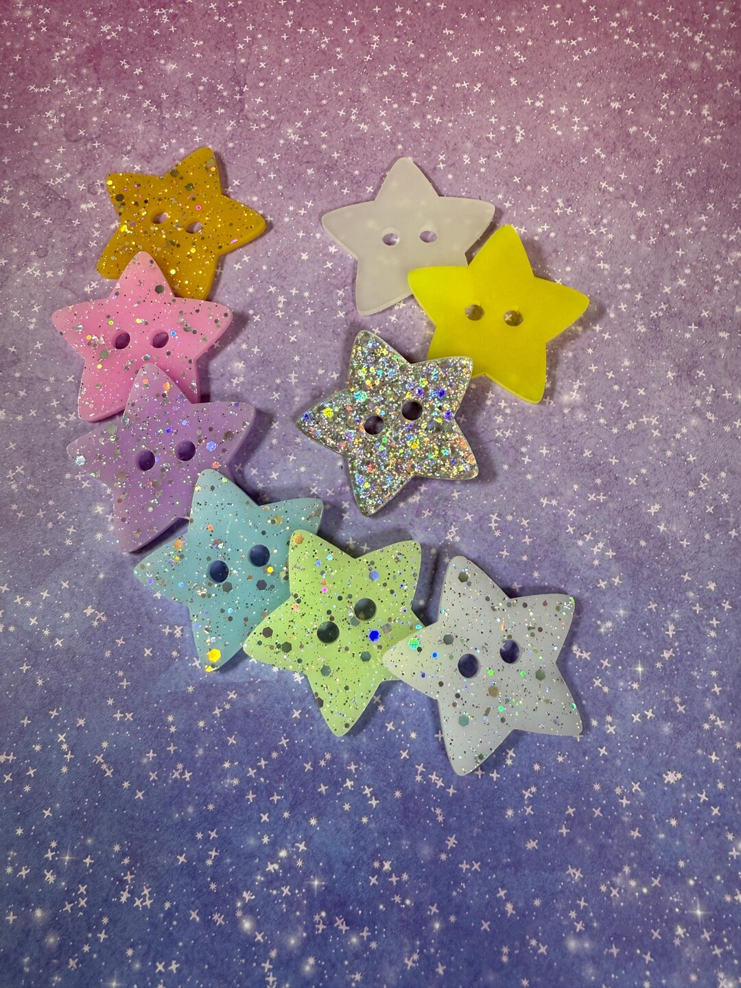 Extra Large Star Button - Etsy