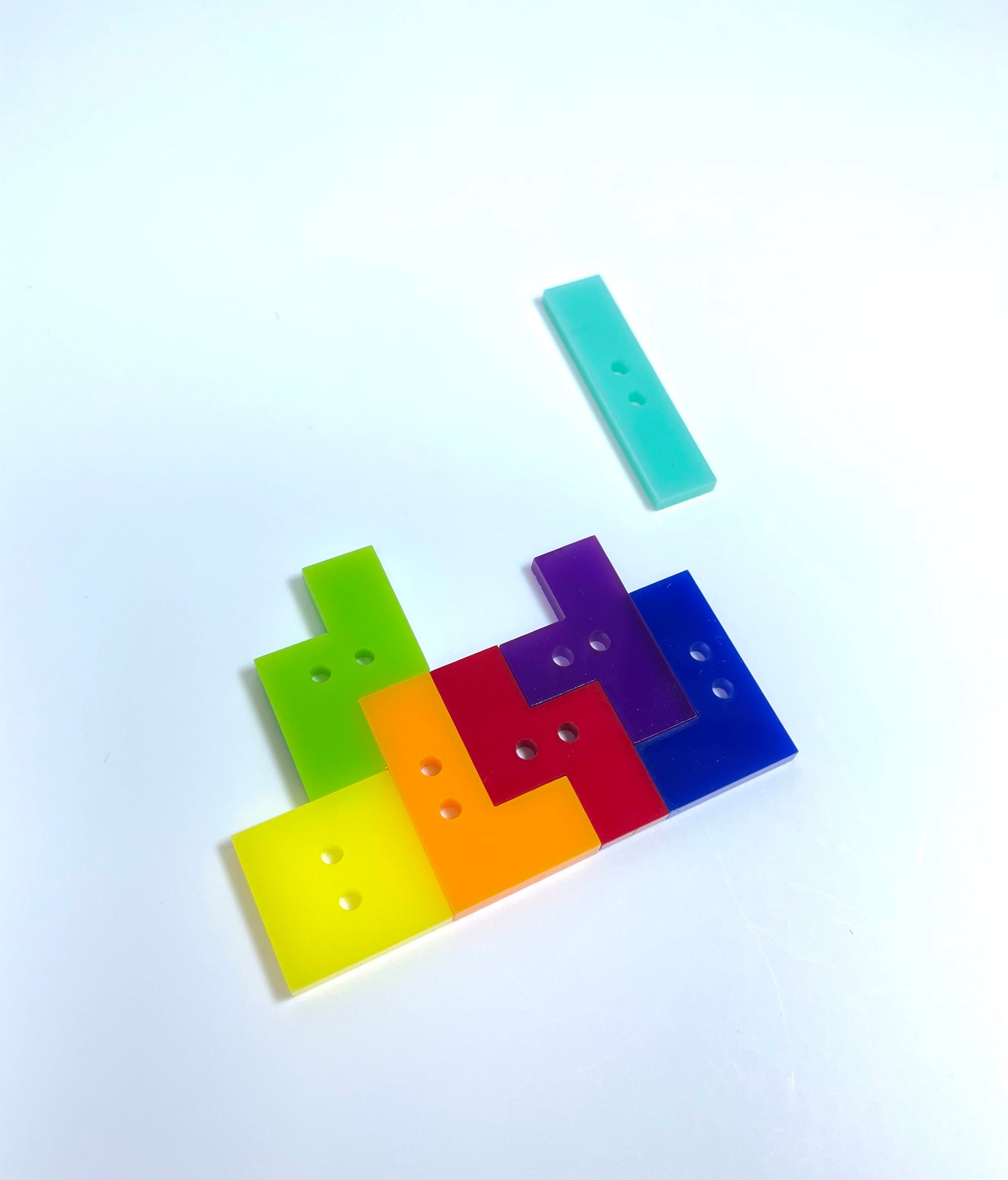 Puzzle Game Inspired Buttons - Etsy