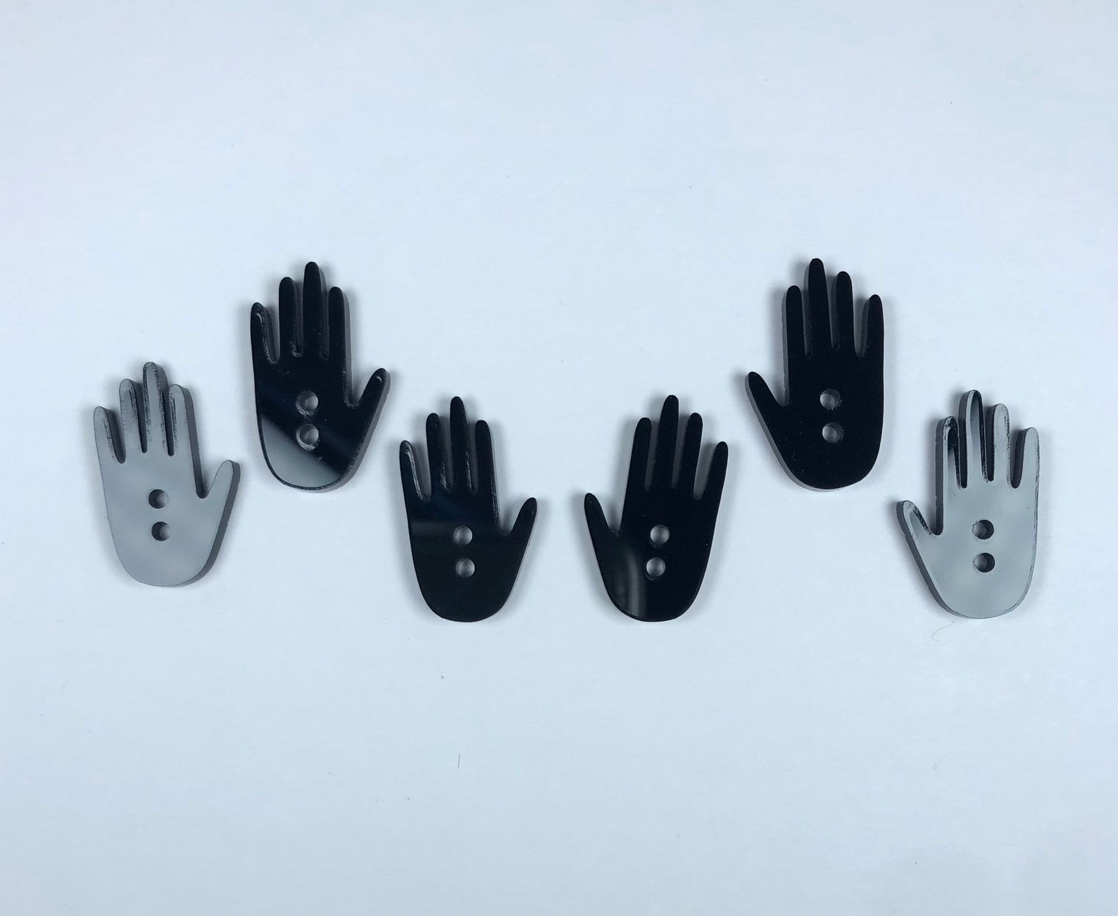 Hand Buttons - Etsy