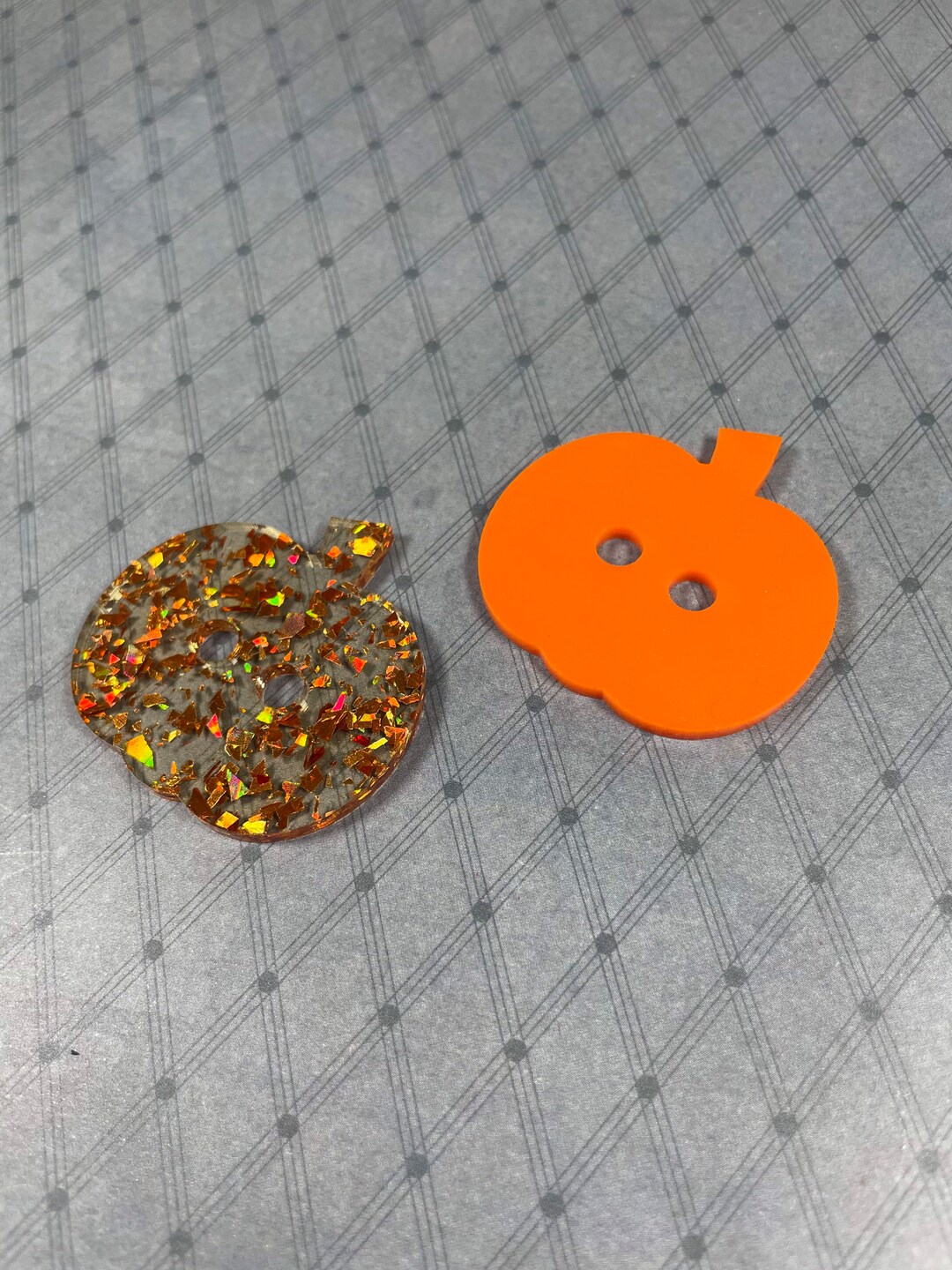 Extra Large Pumpkin Buttons - Etsy