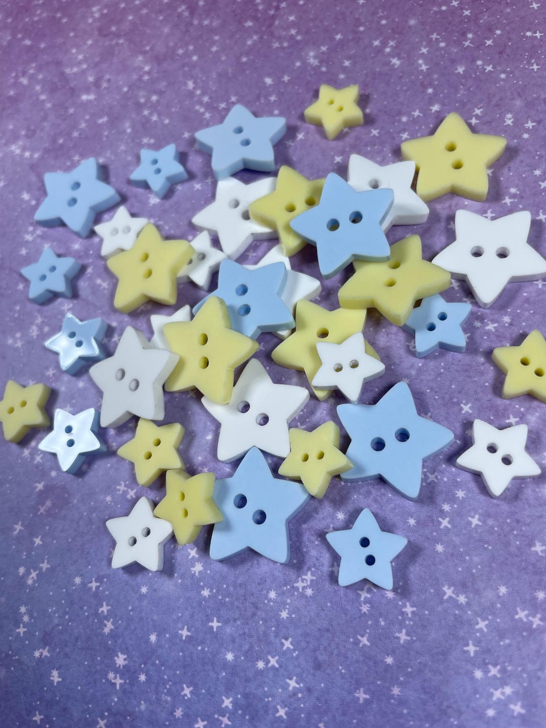 Star Buttons - Etsy
