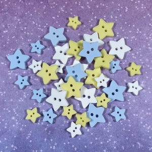 Star Buttons - Etsy