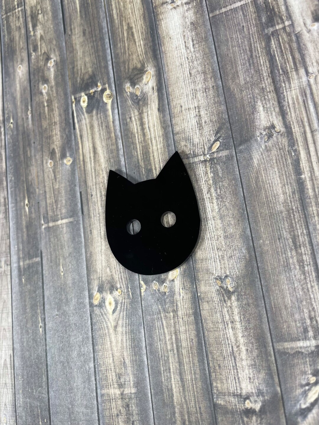 Extra Large Cat Head Button - Etsy