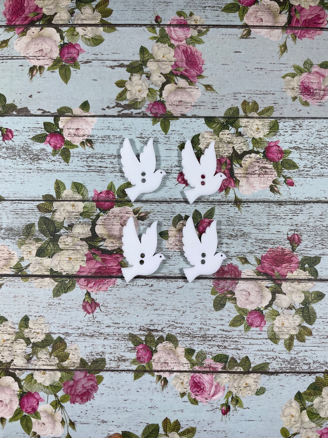 Dove Buttons - Etsy