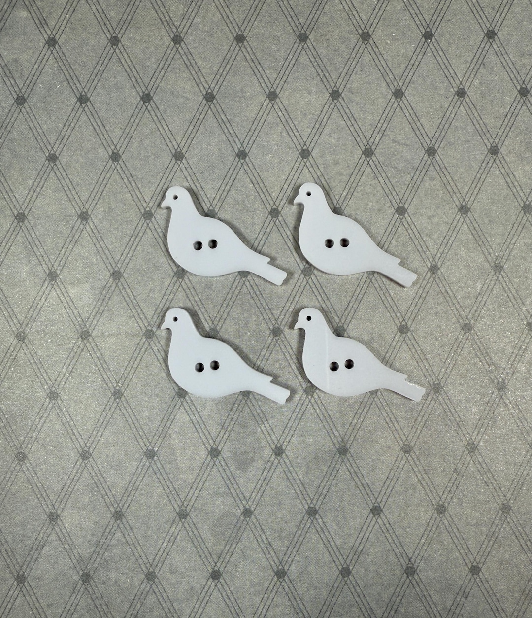 Pigeon Buttons - Etsy