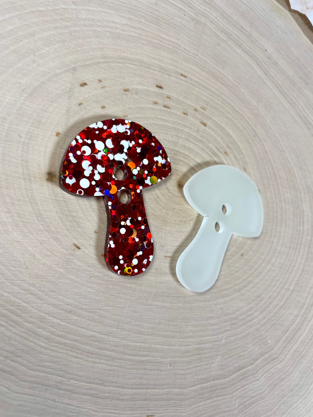 Extra Large Mushroom Buttons - Etsy