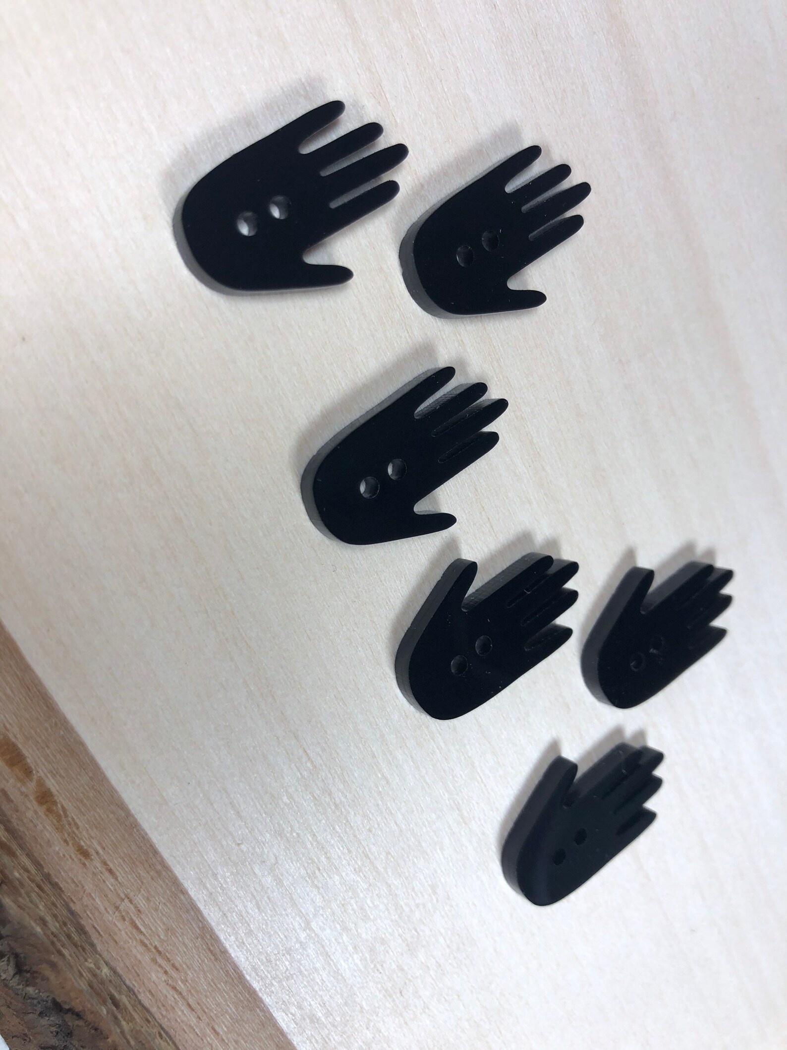 Hand Buttons - Etsy