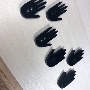 Hand Buttons - Etsy