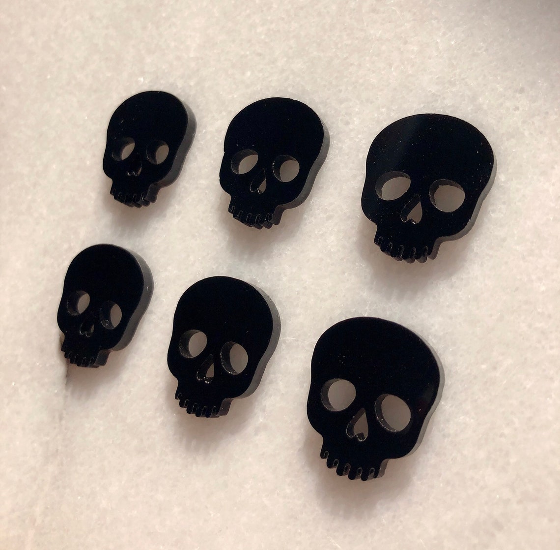 Skull Buttons - Etsy