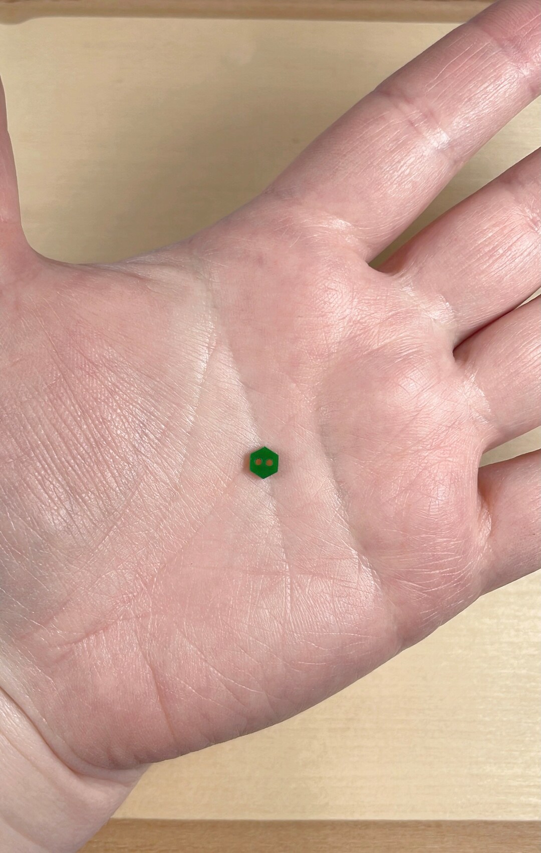 Custom Hexagon Micro Buttons - Etsy