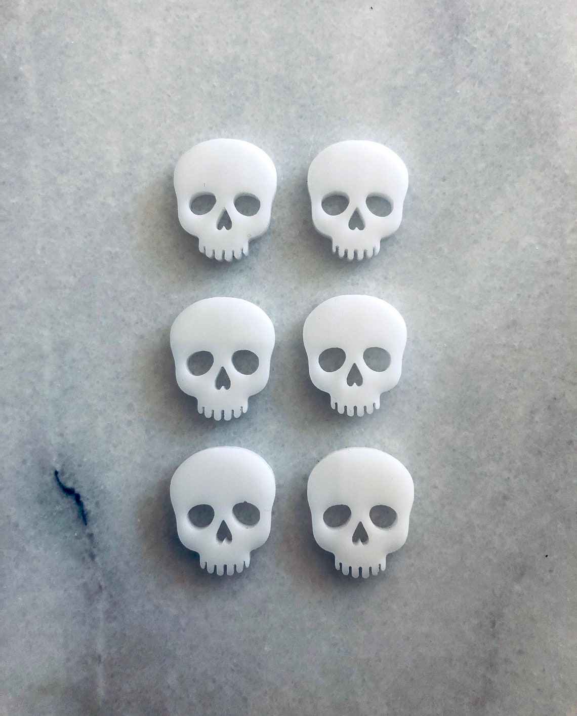 Skull Buttons - Etsy