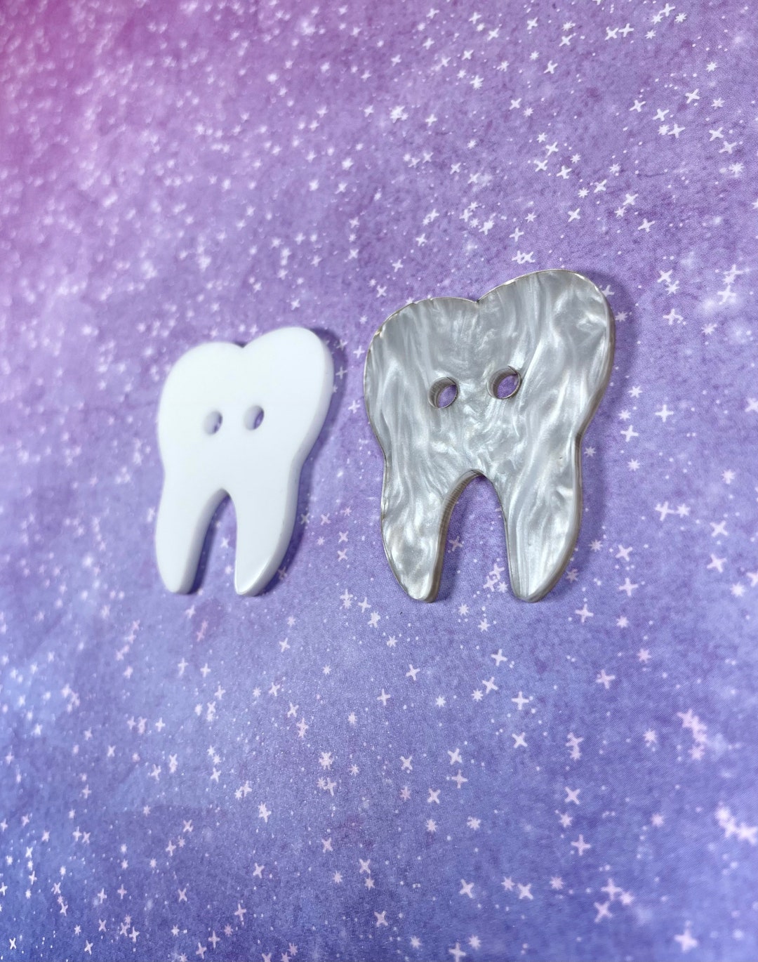 Extra Large Teeth Button - Etsy