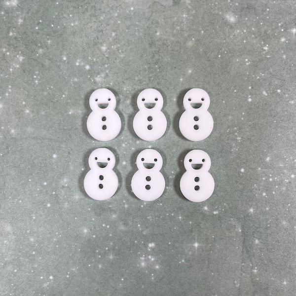 Snowman Buttons - Etsy