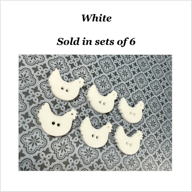 Chicken Buttons - Etsy