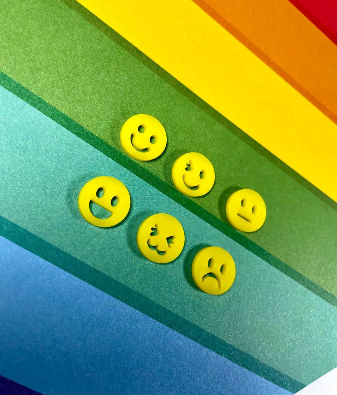 Emoji Buttons - Etsy
