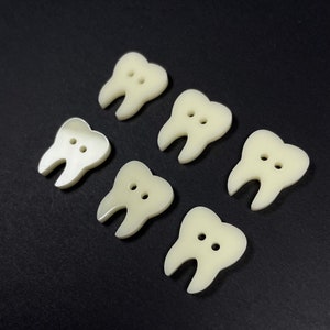 Teeth Buttons - Etsy