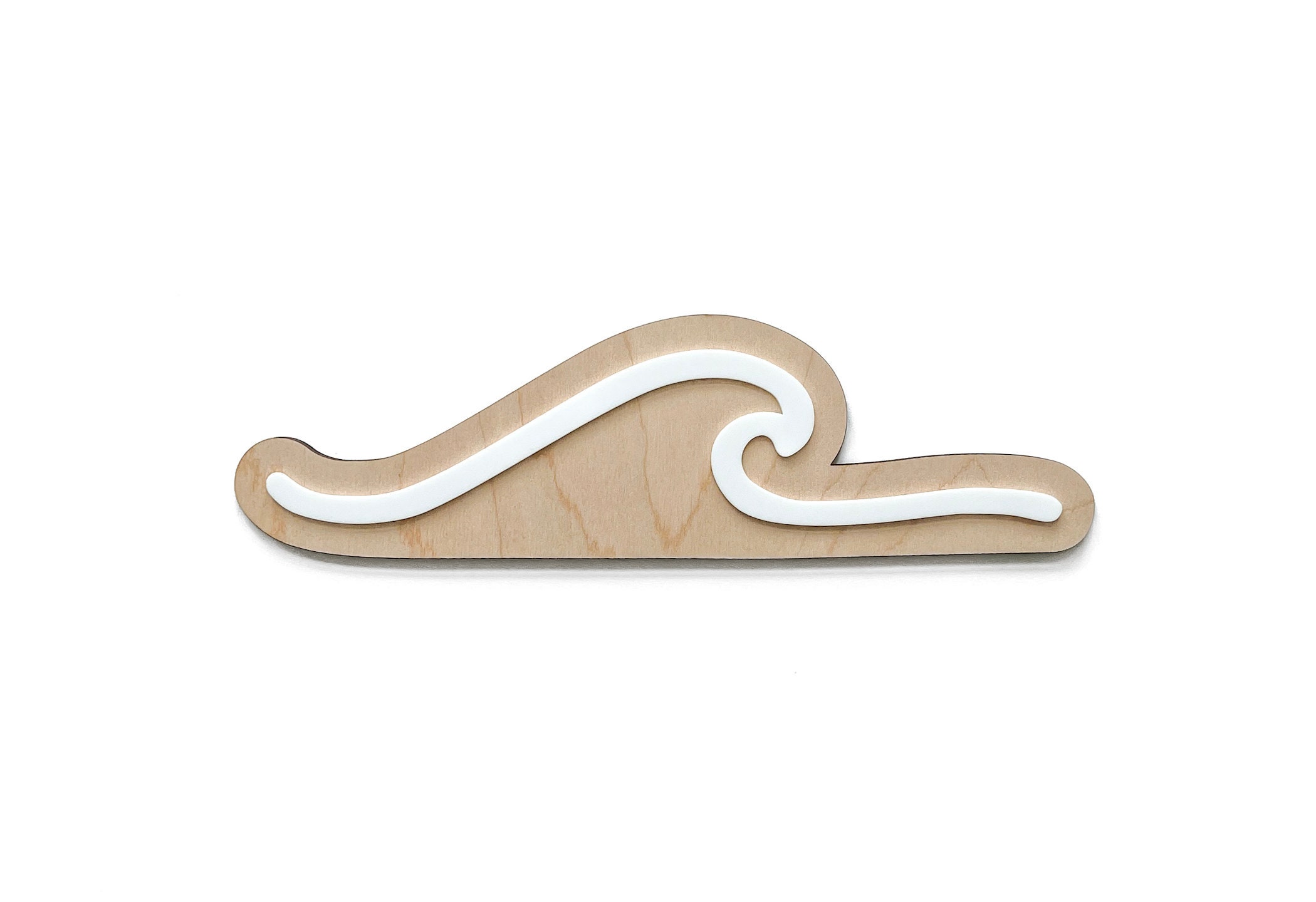 Boho Wave Sign, Wood & Acrylic, Surf Nursery Decor - Etsy