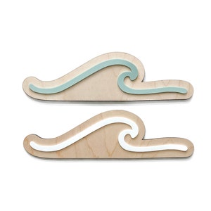 Wave Sign X Kids Nursery Decor X Baby Wall Sign X Boho Surfer Room Sign ...