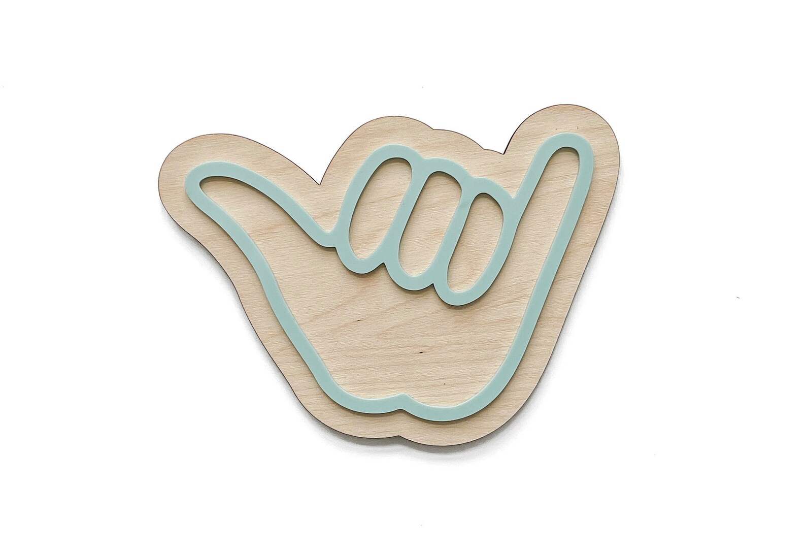 Shaka Sign Kids Room Decor, Boho Surfer Wall Art, Hawaii Theme Nursery ...