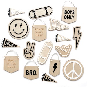 Hand Peace Sign X Kids Nursery Decor X Baby Wall Sign X Toddler Room ...