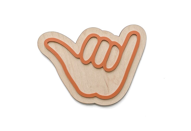 Shaka Sign Kids Room Decor, Boho Surfer Wall Art, Hawaii Theme Nursery ...