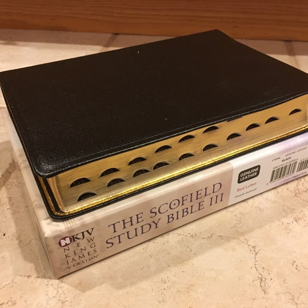 Personalized Nkjv Leather Study Bible - Etsy