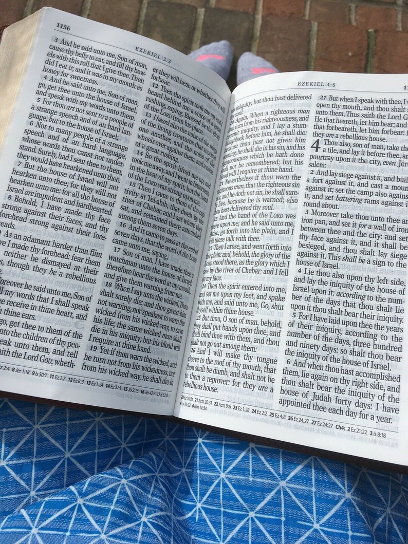 KJV Giant Large Print Bible Red Letter Edition 14 Point Font Etsy