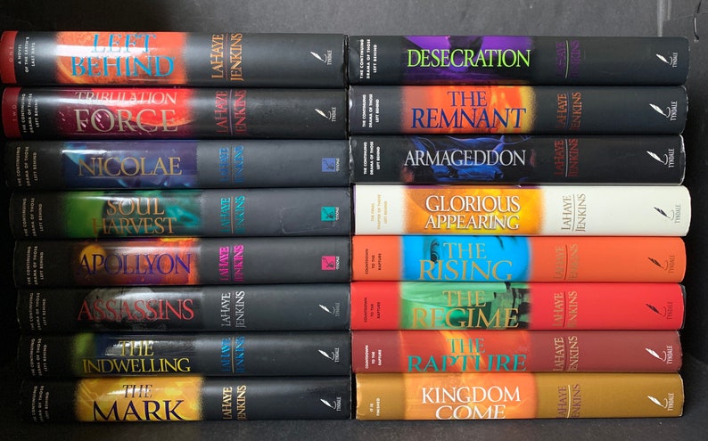 The Left Behind Book Series by Tim Lahaye & Jerry B. Jenkins | Etsy