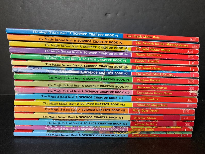 The Magic School Bus Chapter Book Series by Scholastic Inc. | Etsy