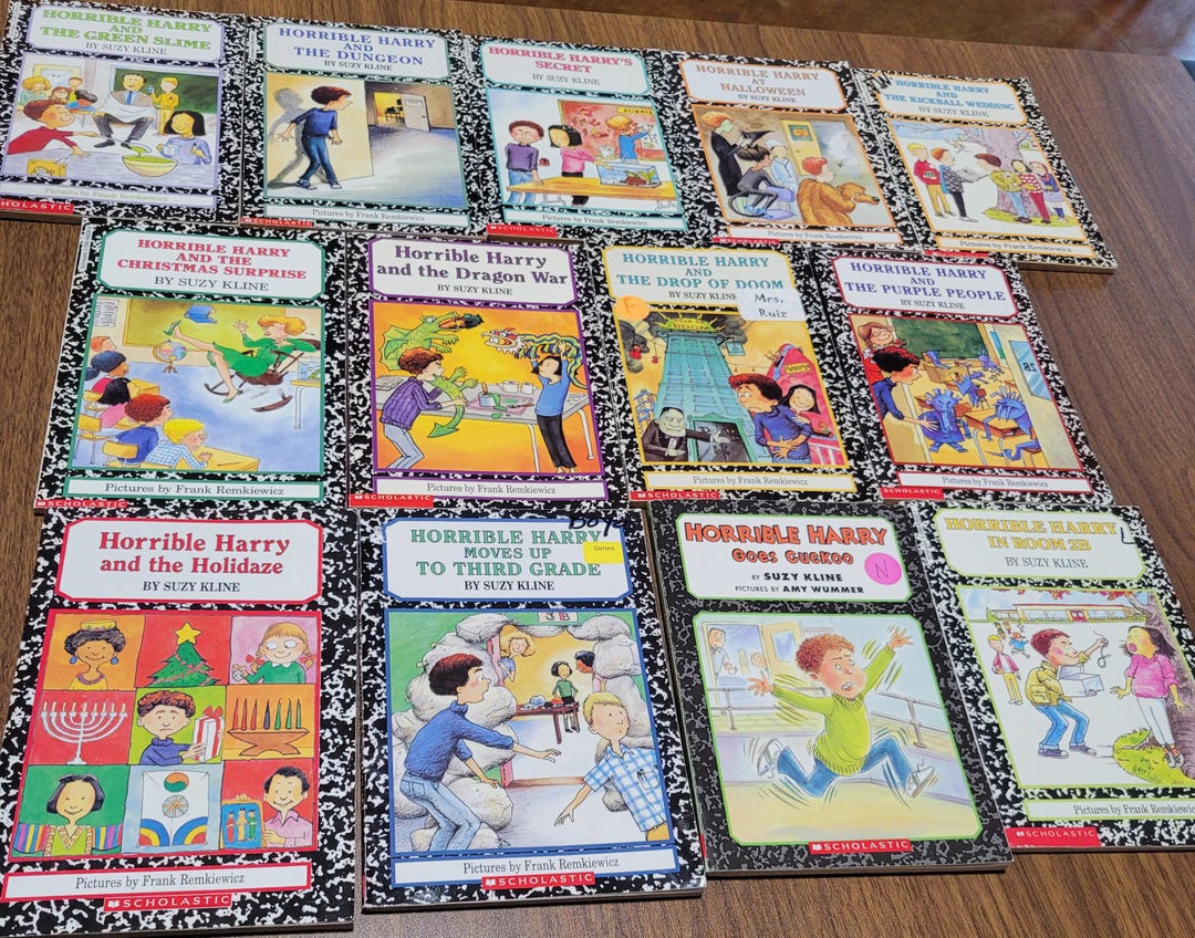 Lot of 13 Horrible Harry Books by Suzy Kline - Etsy
