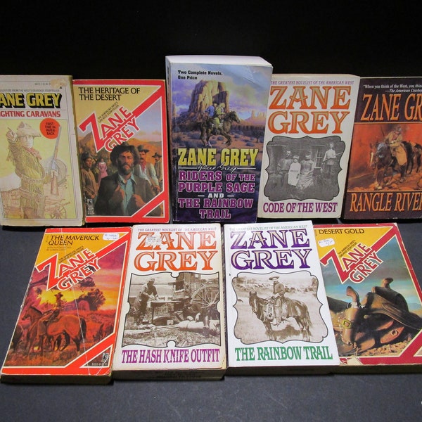 Zane Grey - Etsy