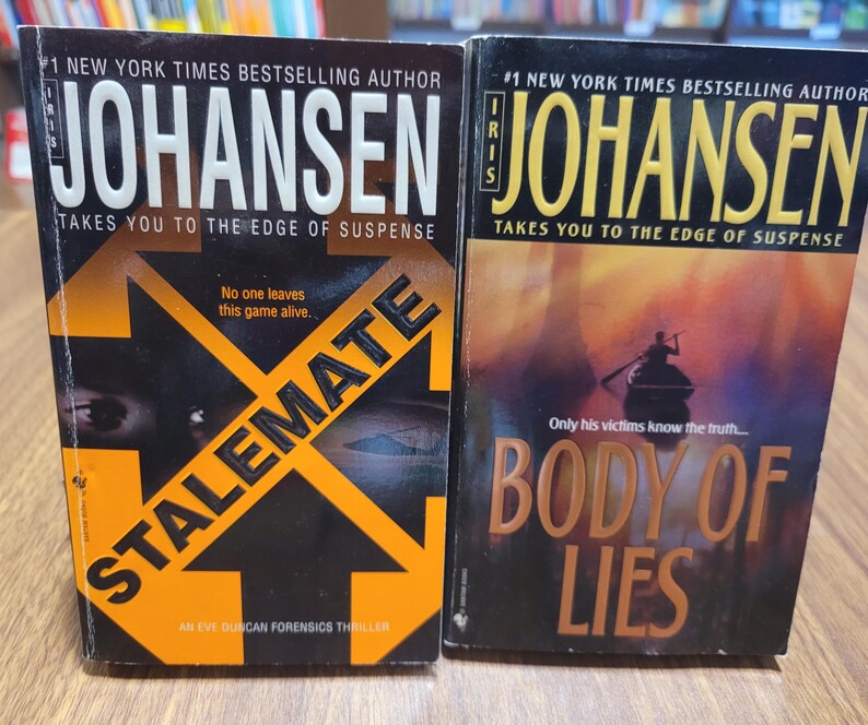 Lot of 10 Books by Iris Johansen - Mass Market Paperback - Etsy