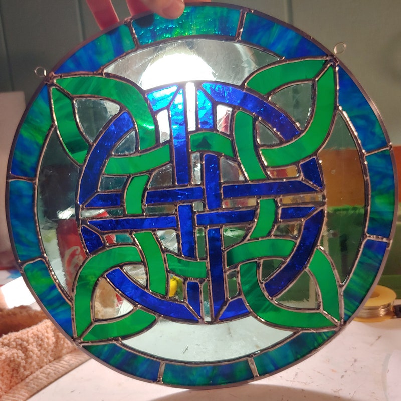 Celtic Stain Glass - Etsy