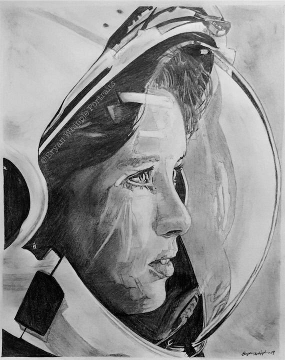 Astronaut Self Portrait
