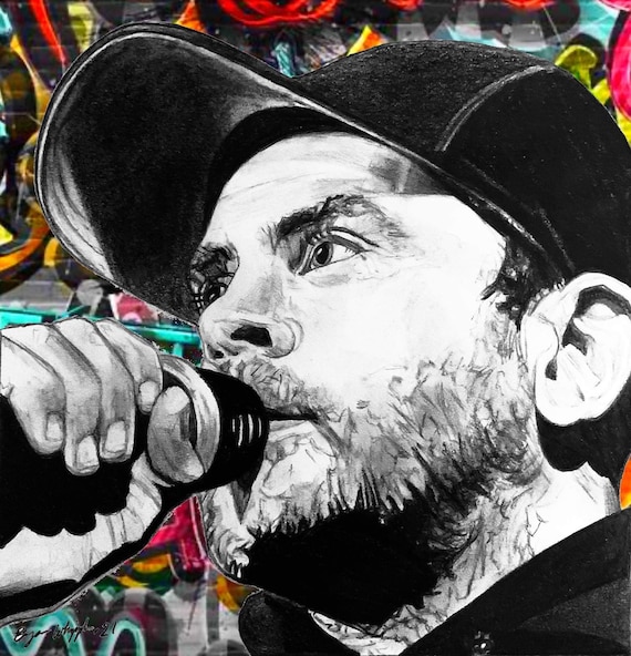 MC Chris MC PeePants rapero Aqua Teen Hunger Force Gicleé - Etsy España