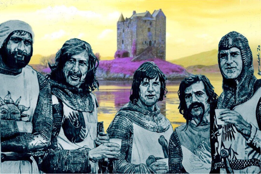 Monty Python Holy Grail Comedy Art Giclee Prints - Etsy