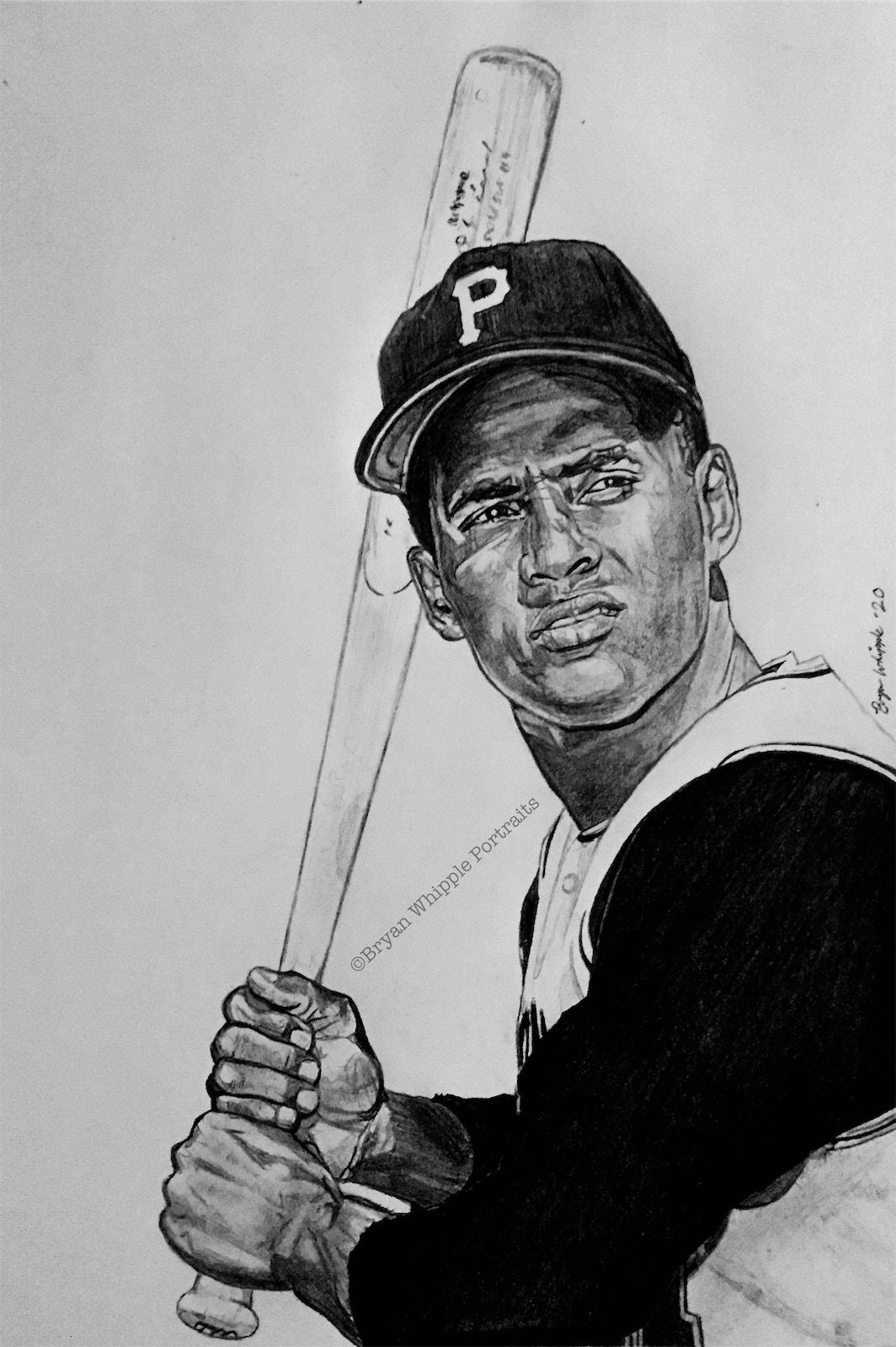 Roberto Clemente Pittsburgh Pirates Baseball Limited Edition Hand ...