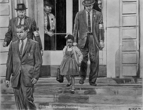 Ruby Bridges Civil Rights Black History Hero Limited Edition - Etsy