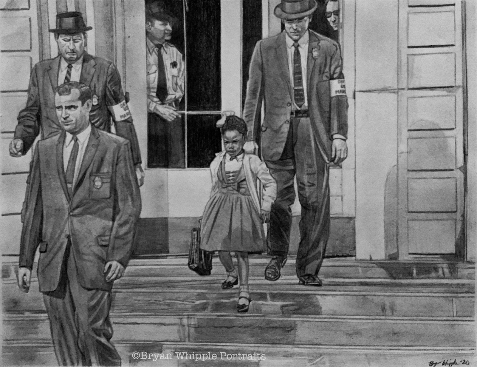 Ruby Bridges Civil Rights Black History Hero Limited Edition Hand ...