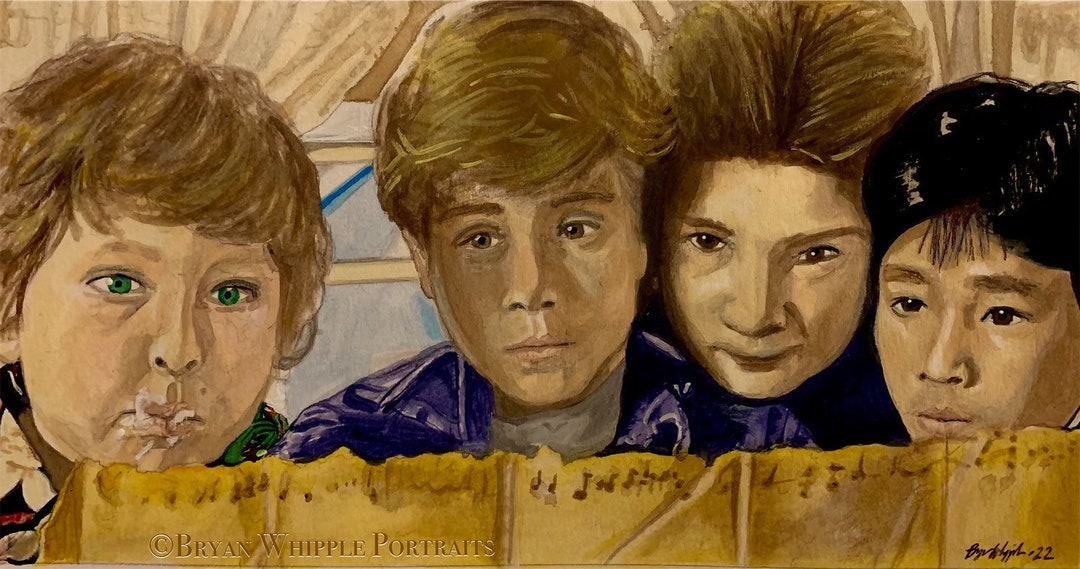 The Goonies Original Painting Limited Edition Signed Numbered Gicleé ...