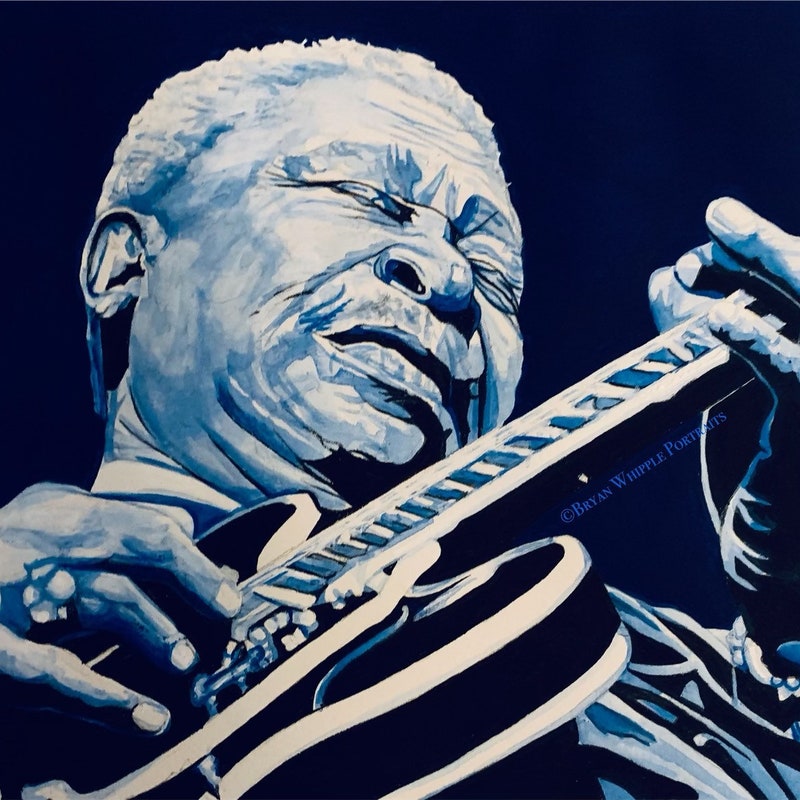 Bb King Art - Etsy
