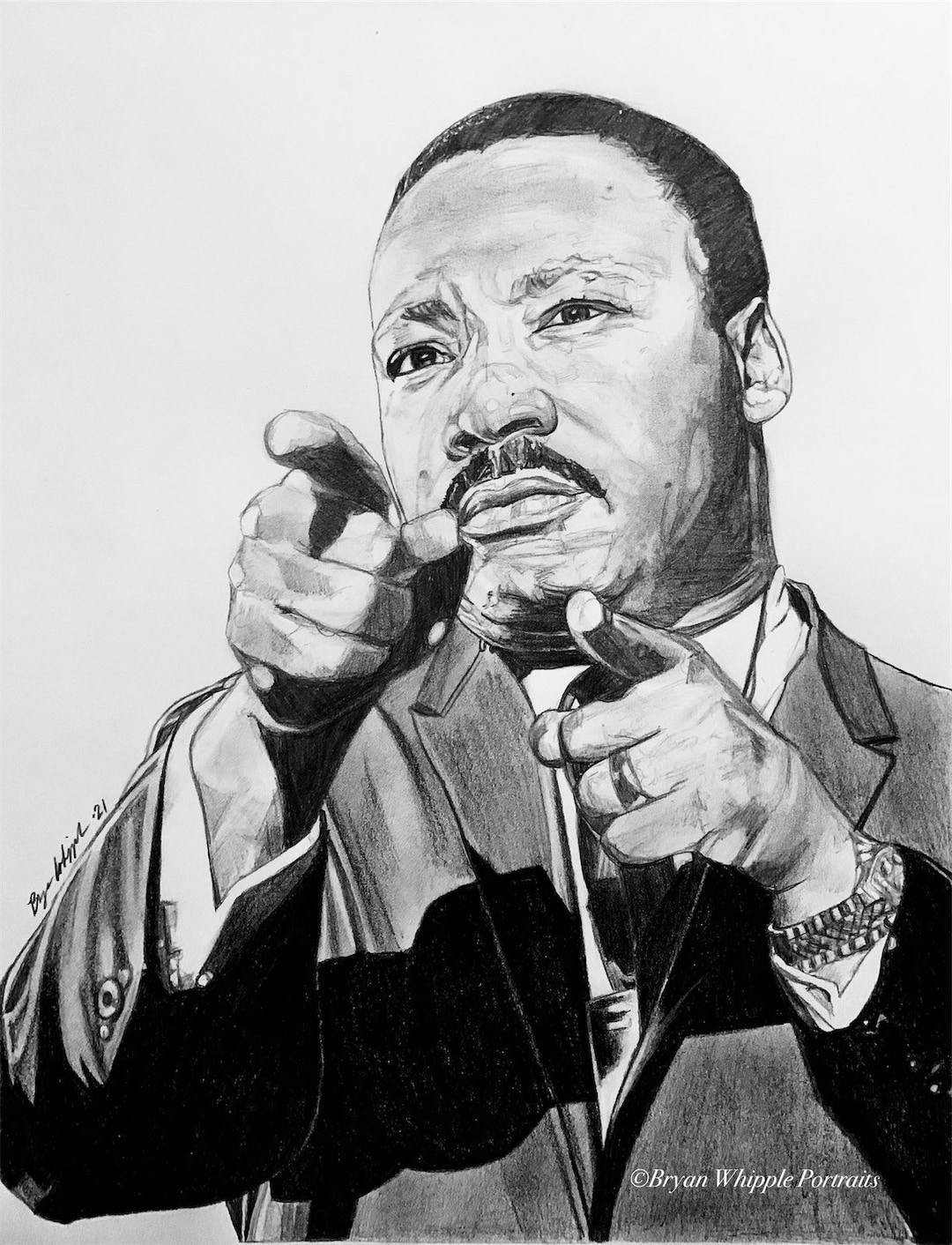 Rev. Dr. Martin Luther King Jr. MLK Limited Edition Signed Numbered ...