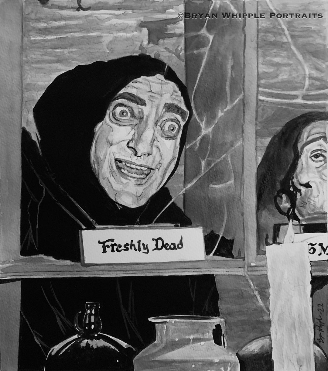 Igor Young Frankenstein Marty Feldman “freshly Dead” Original Painting ...
